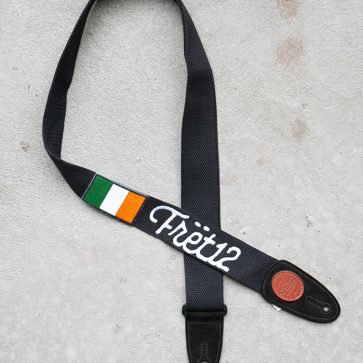 FRET12 IRISH FLAG GUITAR STRAP | FRET12
