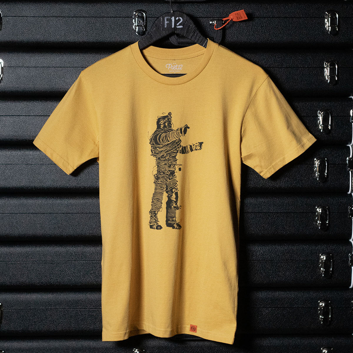 String Thing Tee - Mustard Graphic Shirt | FRET12